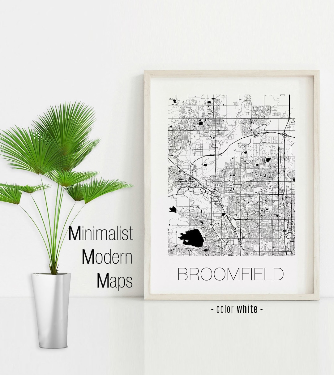 Broomfield Colorado Broomfield CO Map Broomfield Map - Etsy