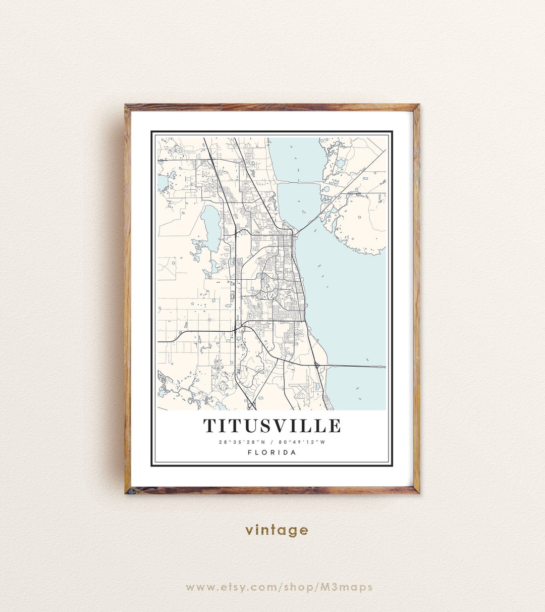 Titusville Florida Map, Titusville FL Map, Titusville City Map ...