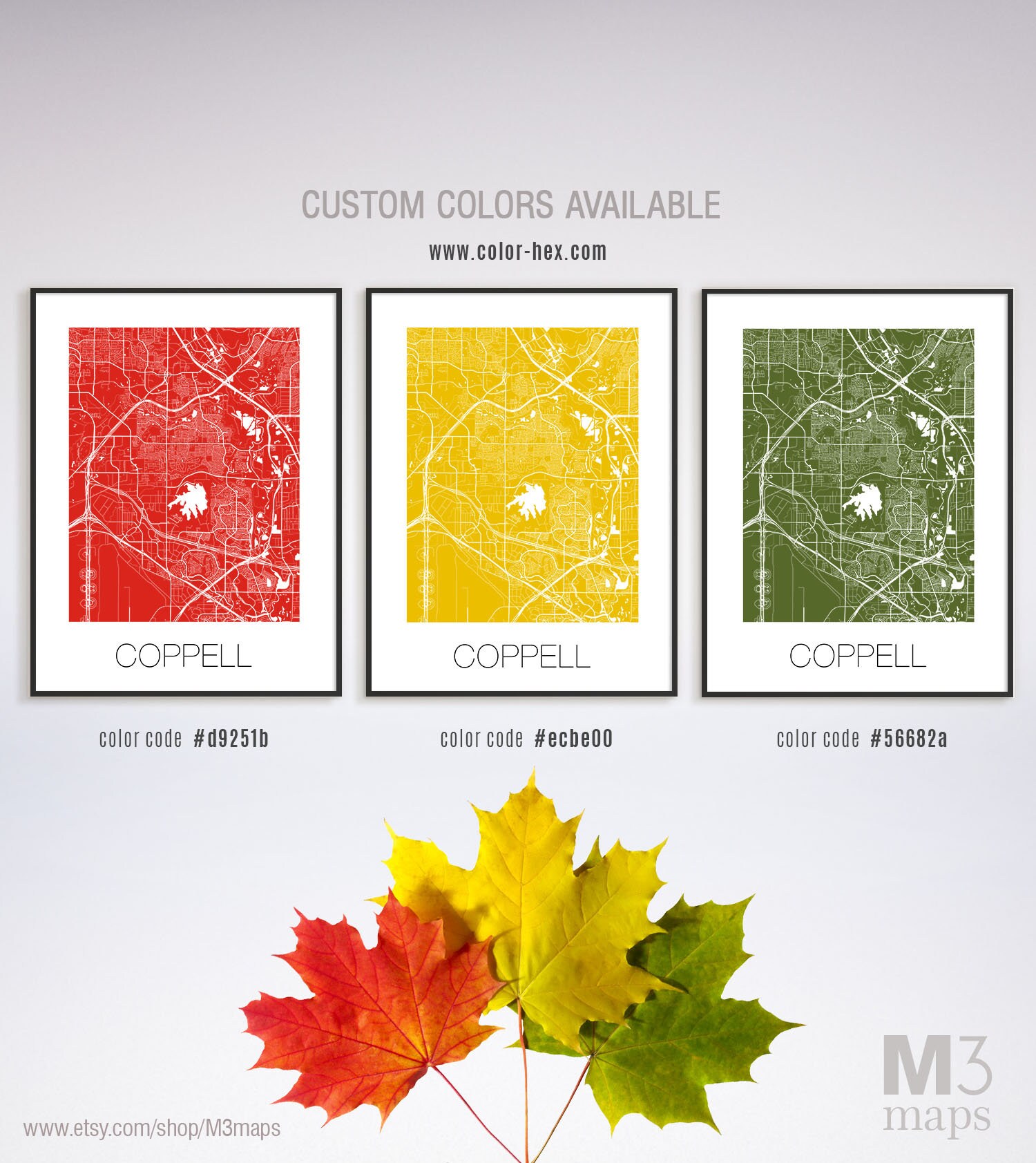 Coppell Texas Coppell TX Map Coppell Map Coppell Print | Etsy