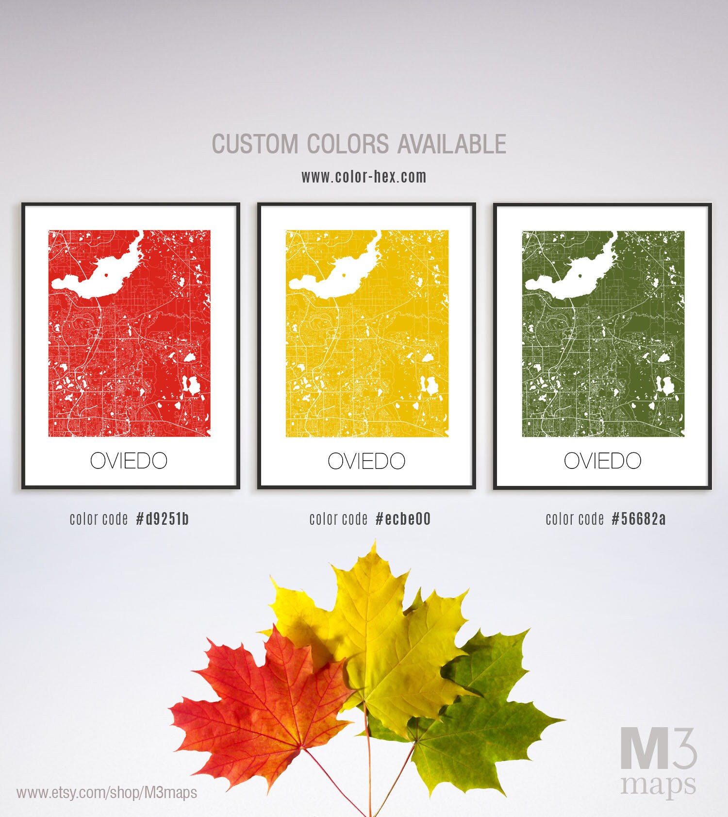 Oviedo Florida Oviedo FL Map Oviedo Map Oviedo Print - Etsy