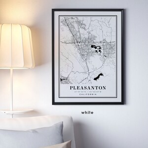 Pleasanton California Map, Pleasanton CA Map, Pleasanton City Map ...