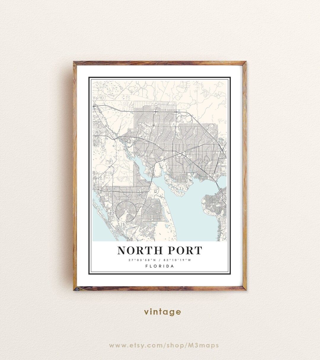 North Port Florida Map, North Port FL Map, North Port City Map, North ...