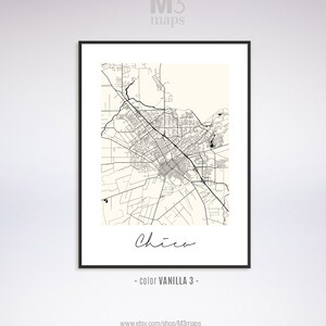 Chico Minimalist Chico Map Chico Map Print Chico City Map - Etsy