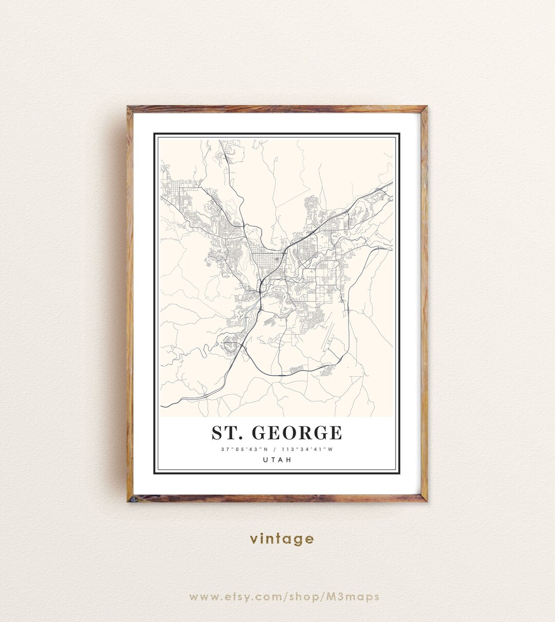 Saint George Utah Map, St. George UT Map, St George City Map, St ...