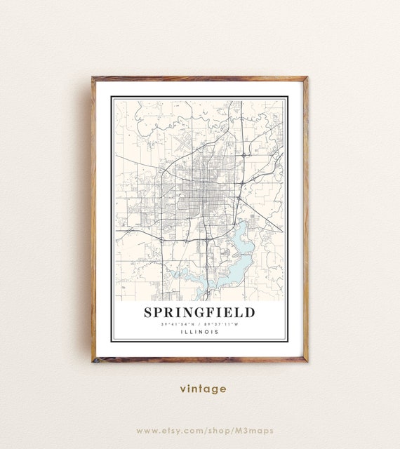 Map Of Downtown Springfield