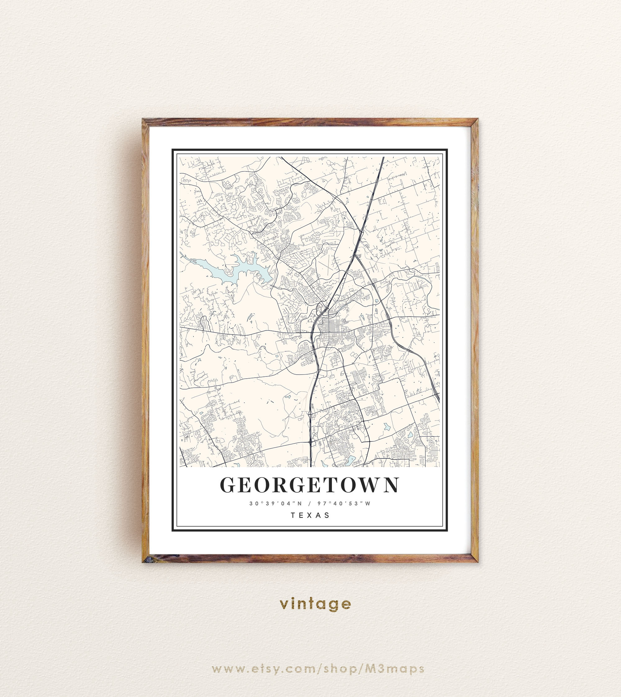 Map Of Georgetown Texas