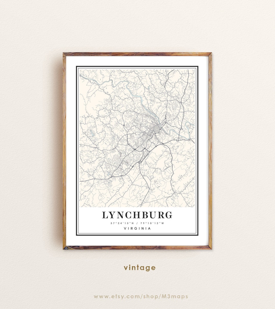 Lynchburg Virginia Map, Lynchburg VA Map, Lynchburg City Map, Lynchburg ...