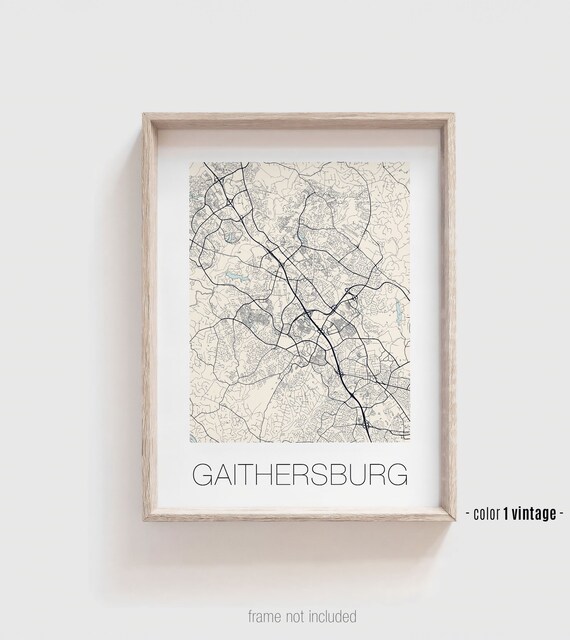 City Of Gaithersburg Md Map Maryland County Maps: Interactive History