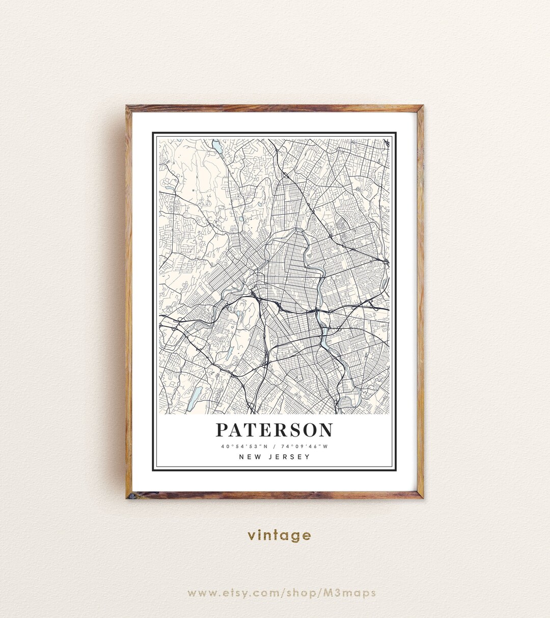 Paterson New Jersey Map, Paterson NJ Map, Paterson City Map, Paterson ...