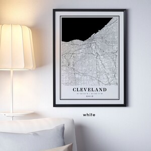 Cleveland Ohio Map, Cleveland OH Map, Cleveland City Map, Cleveland ...