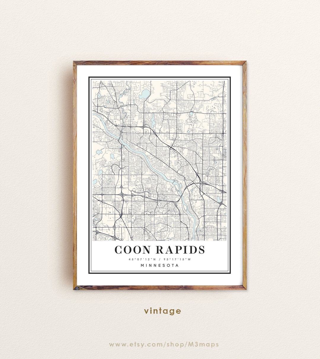 Coon Rapids Minnesota Map, Coon Rapids MN Map, Coon Rapids City Map ...