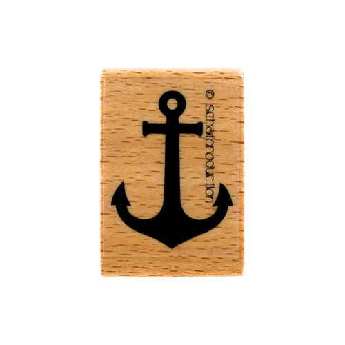 Mini Rubber Stamp ANCHOR Ø 12 Mm / 0.47 Inch - Etsy