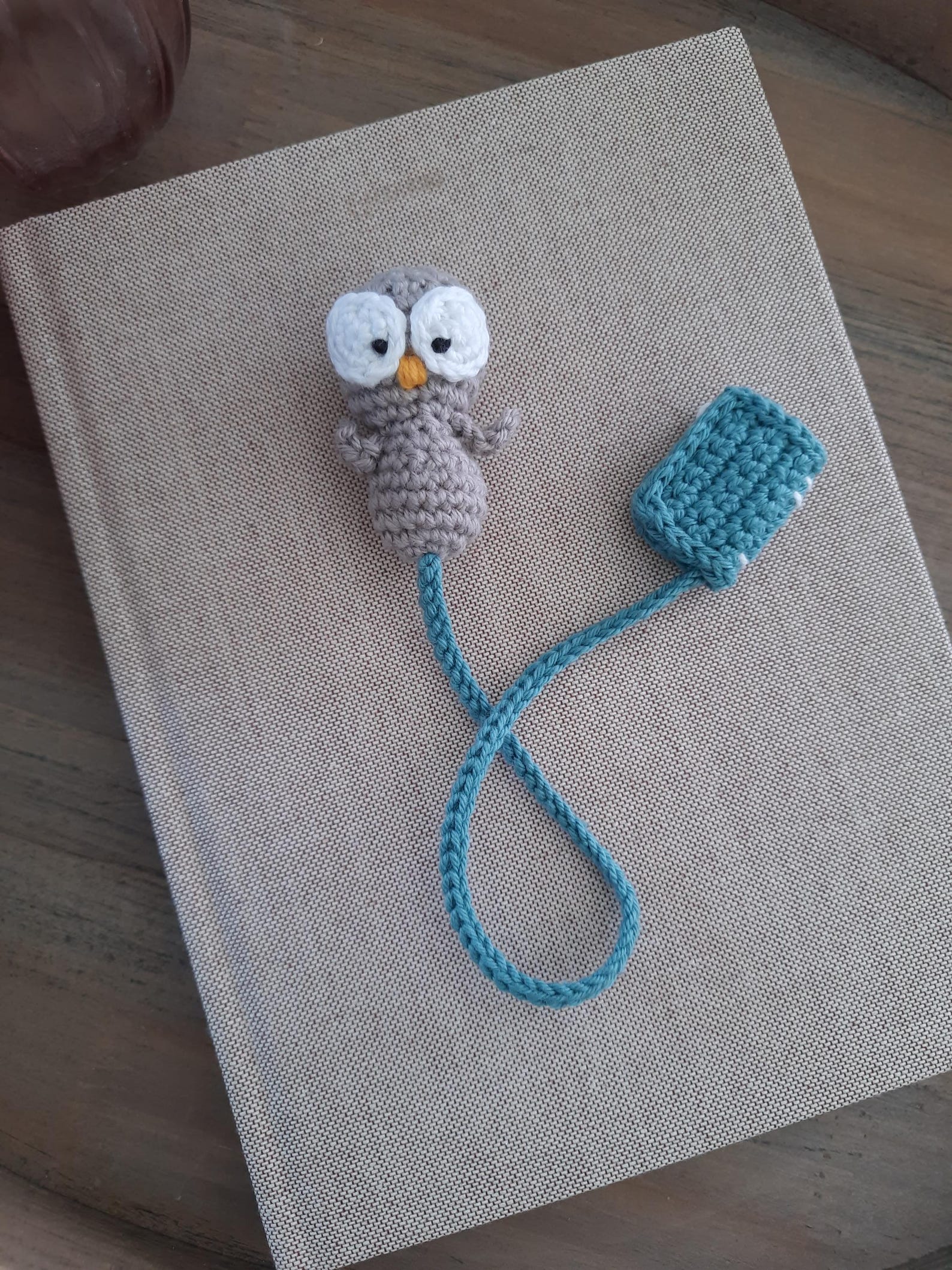 PDF Instructions German Bookmark Owl With Book, Crochet Pattern ...