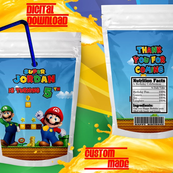 Super Mario Decal - Etsy