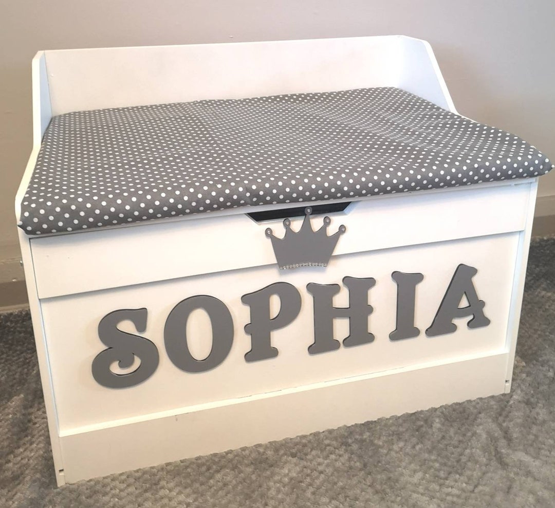 PERSONALISED TOY BOX Children's Kids Custom..choose Any Name - Etsy