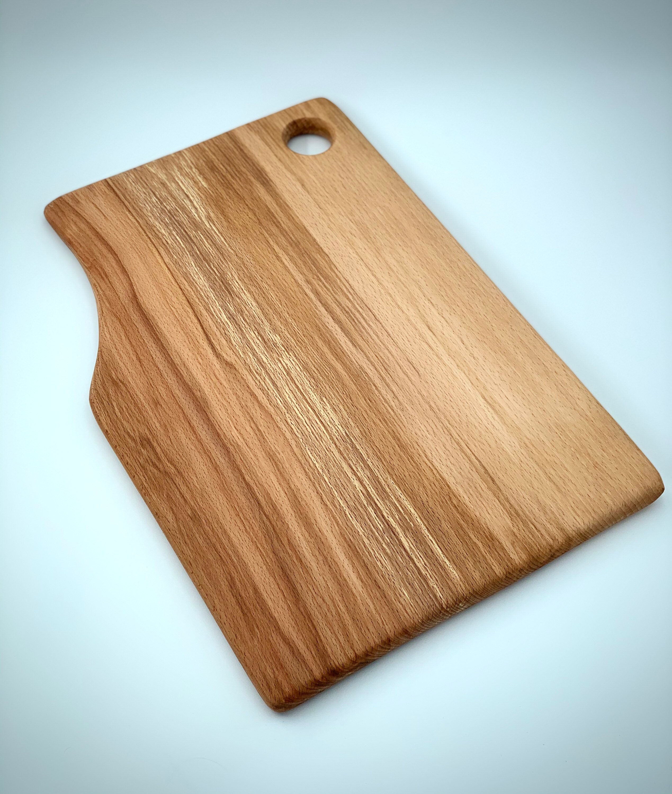 Unique Handmade Beech Wood Chopping Serving Board - Etsy UK