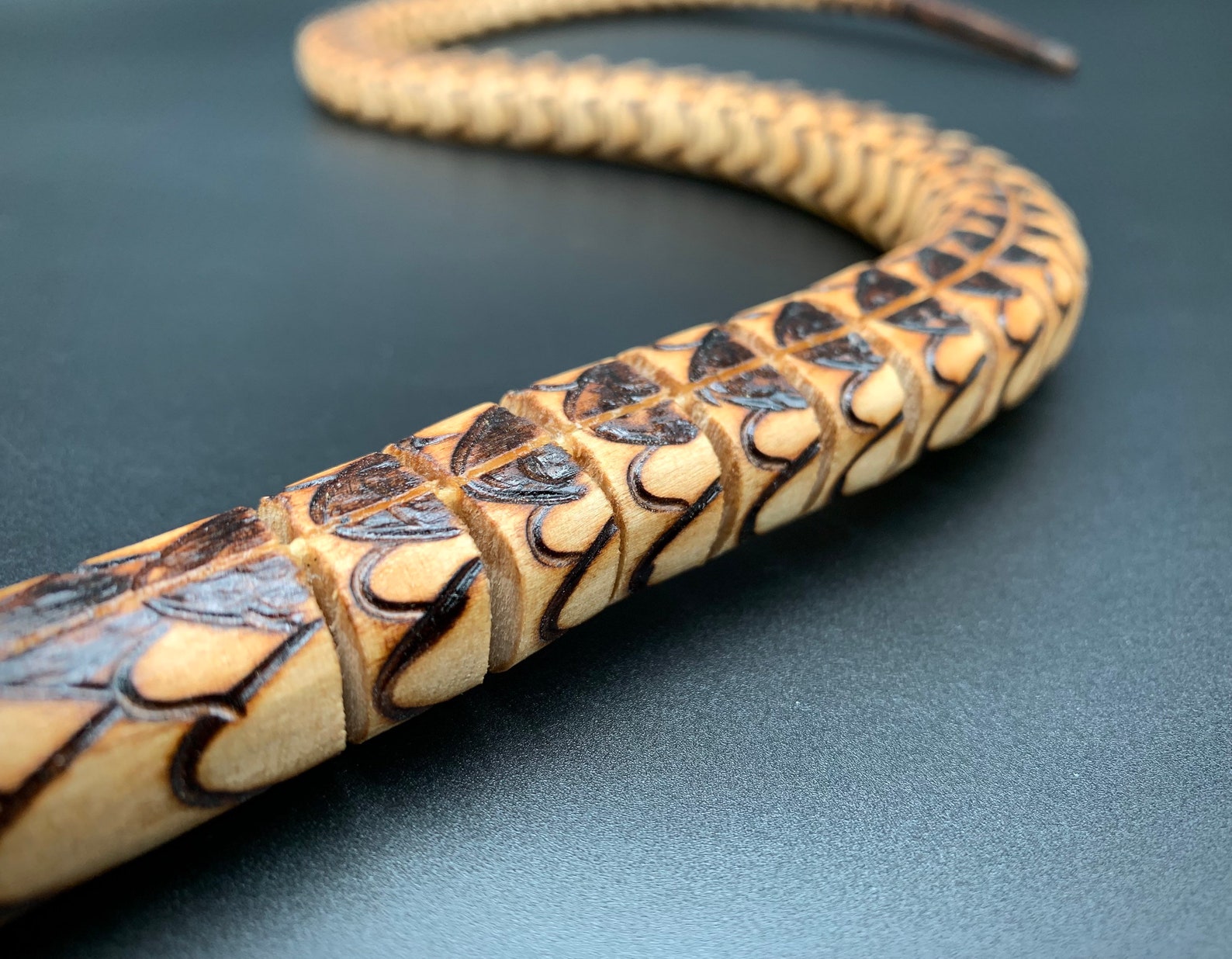 Wooden Snake,engraved Slithering Wooden Snake - Etsy UK