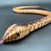 Wooden Snake,engraved Slithering Wooden Snake - Etsy UK