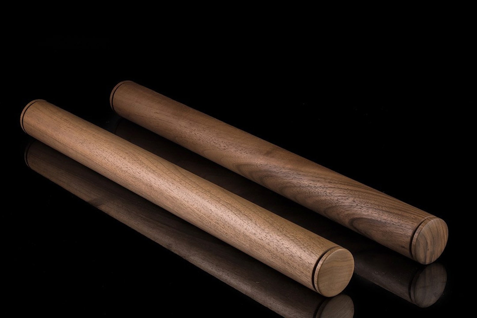 Gourmet Walnut Wood Rolling Pin - Etsy UK