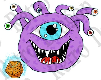 Beholder Svg - Etsy UK