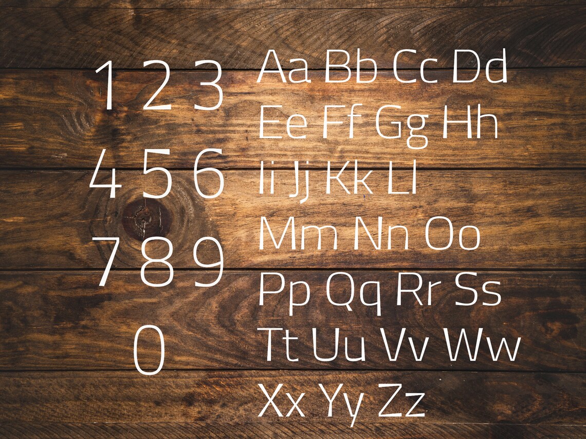 Pretty Svg Font SVG Fonts for Cricut Alphabet Farmhouse - Etsy