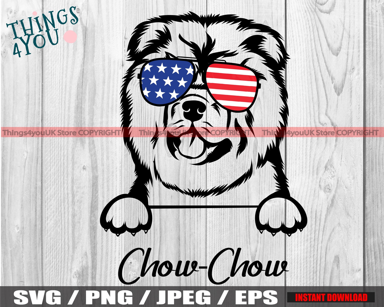 Chow Chow Chow Chow SVG Chow Chow PNG Chow Chow Lovers | Etsy