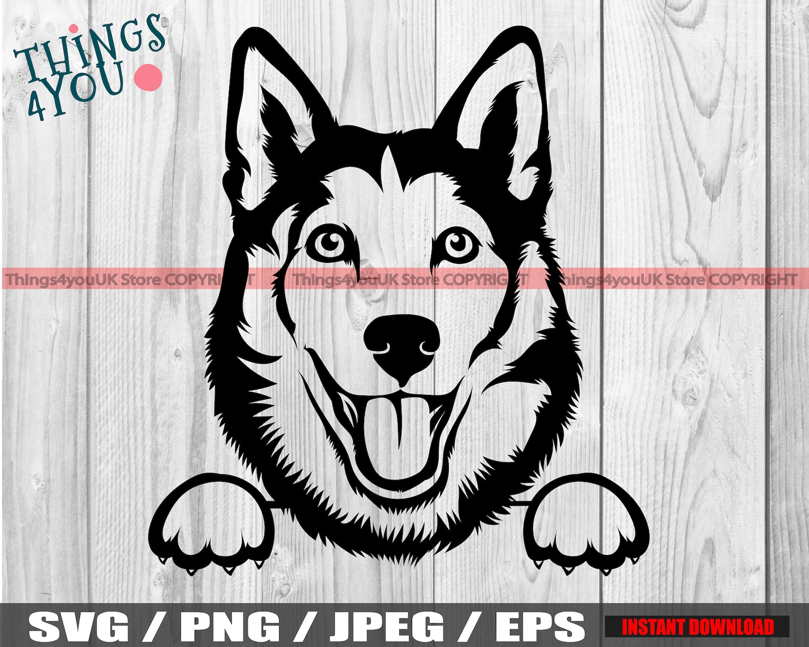 Husky SVG Siberian Husky SVG Alaskan SVG Cute Husky Husky - Etsy