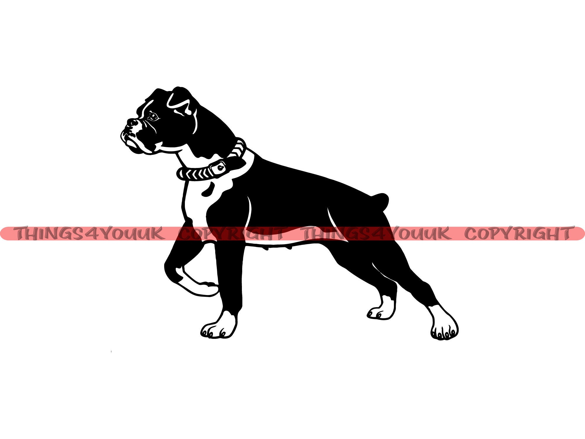 Boxer Boxer head Boxer face Cute boxer Breed Face Dog and | Etsy