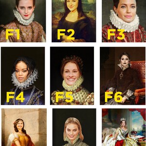 Custom Royal Portrait From Photo, Historical Family Portrait, Royal ...