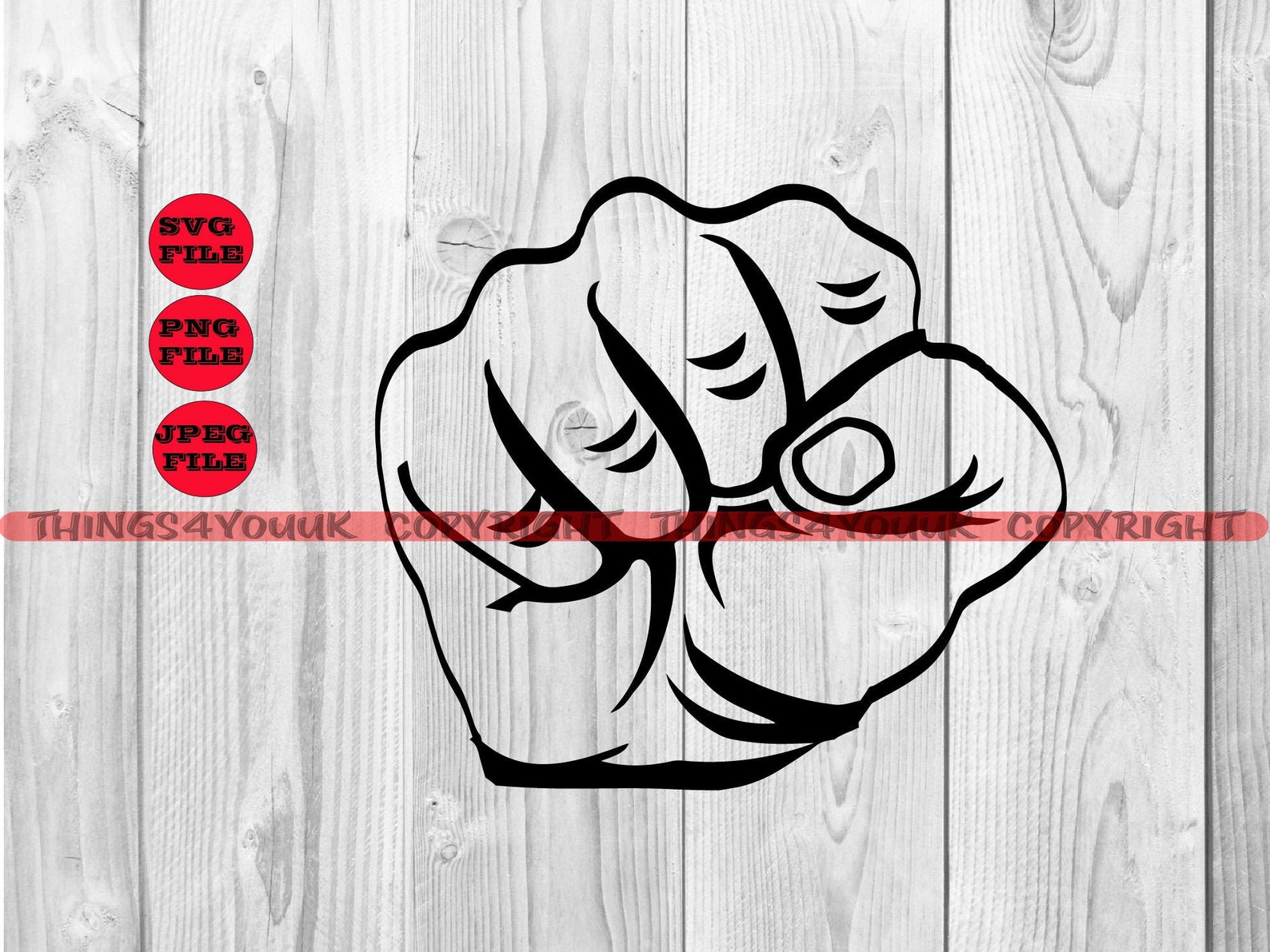 Fist Svg Fist Clipart Teamwork Svg Anger Fist Raised Fist | Etsy