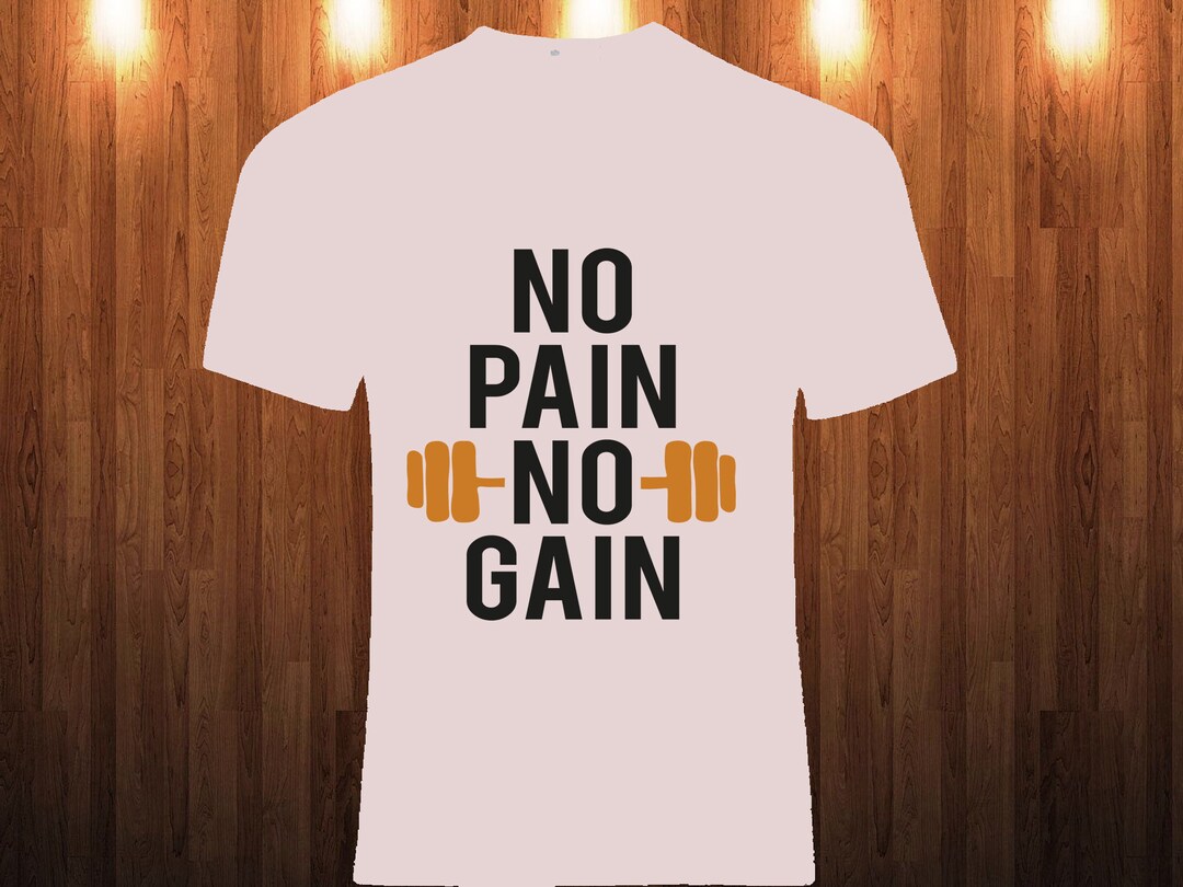 No Pain No Gain Svg, No Pain No Gain Quote, No Pain No Gain Clipart, Fitness Beast, Svg Files ...
