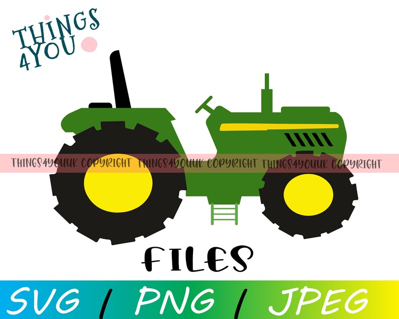 Tractor Svg, Farm Equipment, Tractor Birthday, Birthday Boy, Tractor ...
