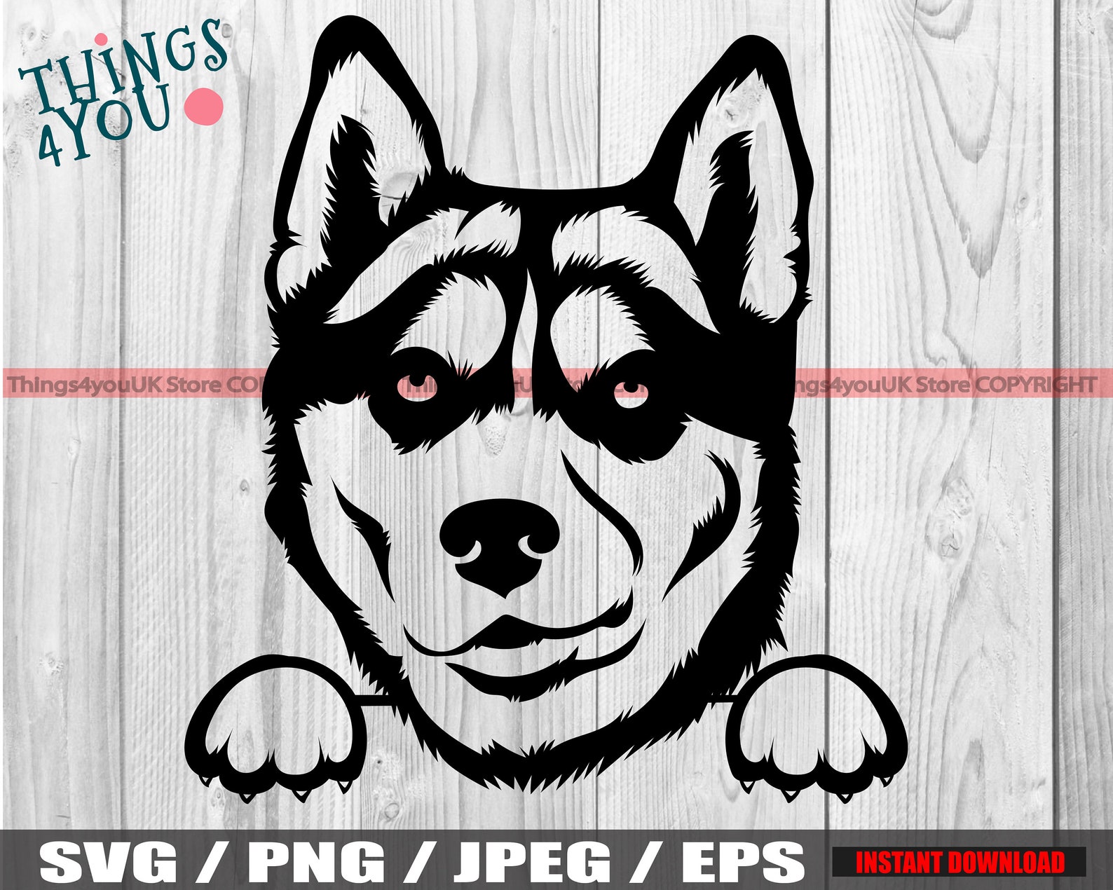 Husky SVG Siberian Husky SVG Alaskan SVG Cute Husky Husky - Etsy