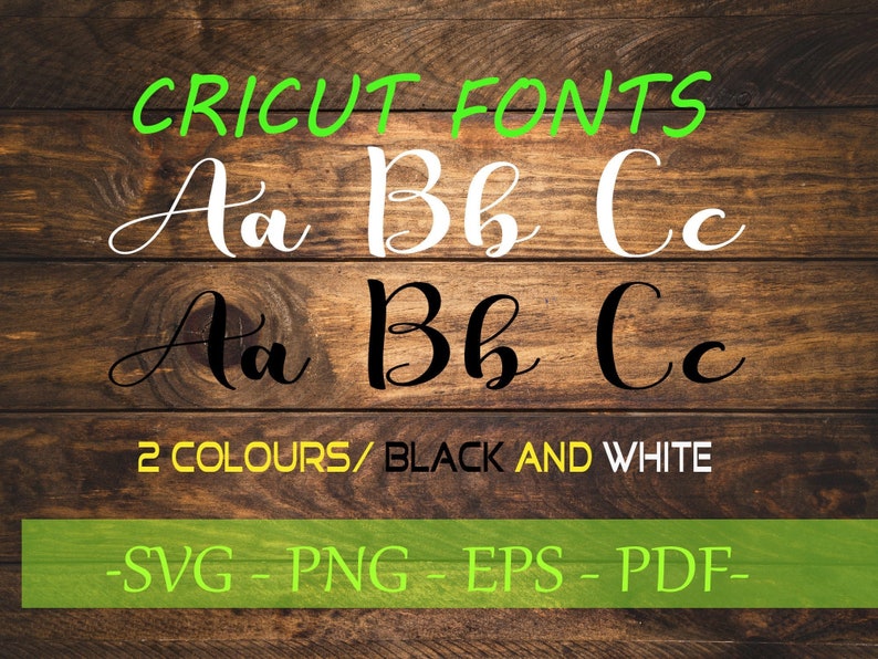 Pretty Svg Font SVG Fonts for Cricut Alphabet Cursive Font - Etsy Canada