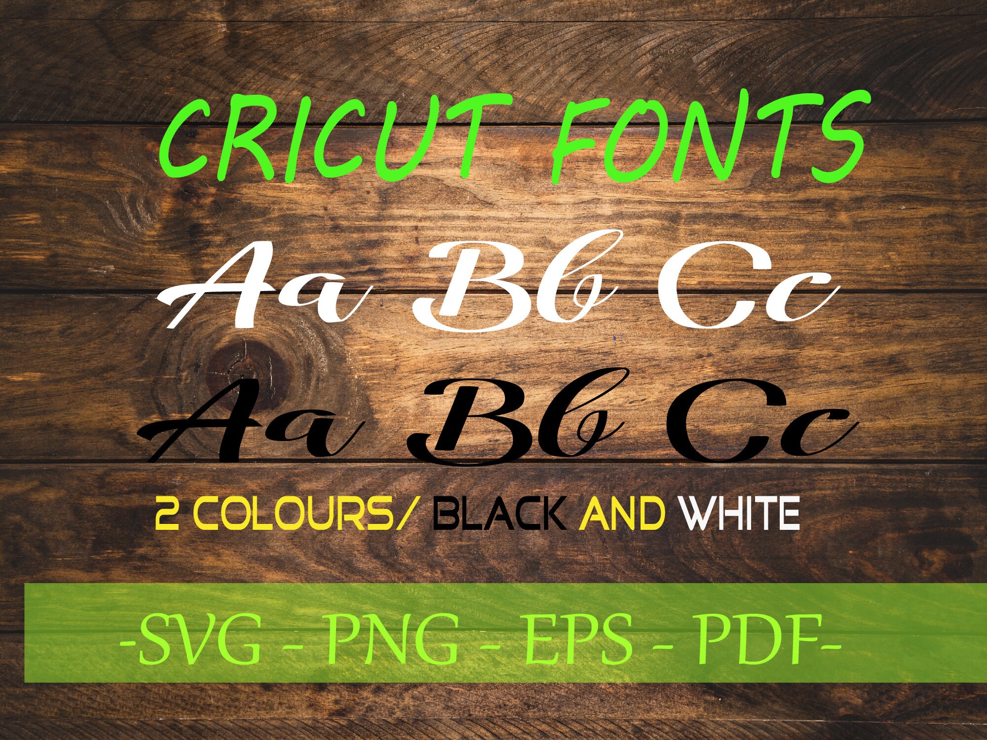 Pretty Svg Font SVG Fonts For Cricut Alphabet Cursive Font | Etsy