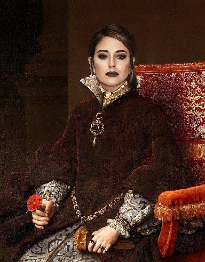 Custom Royal Portrait From Photo Historical Family Portrait - Etsy