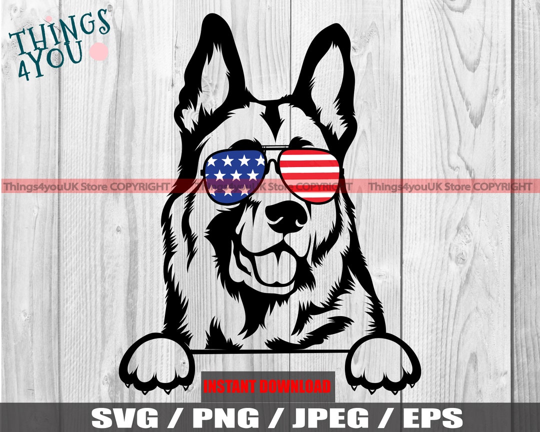 German Shepherd SVG, Police Dog, German Shepherd Lovers, Police Pet ...