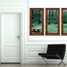 3D Window Wall Art Decals A Set of 3 Forest Wall Art - Etsy