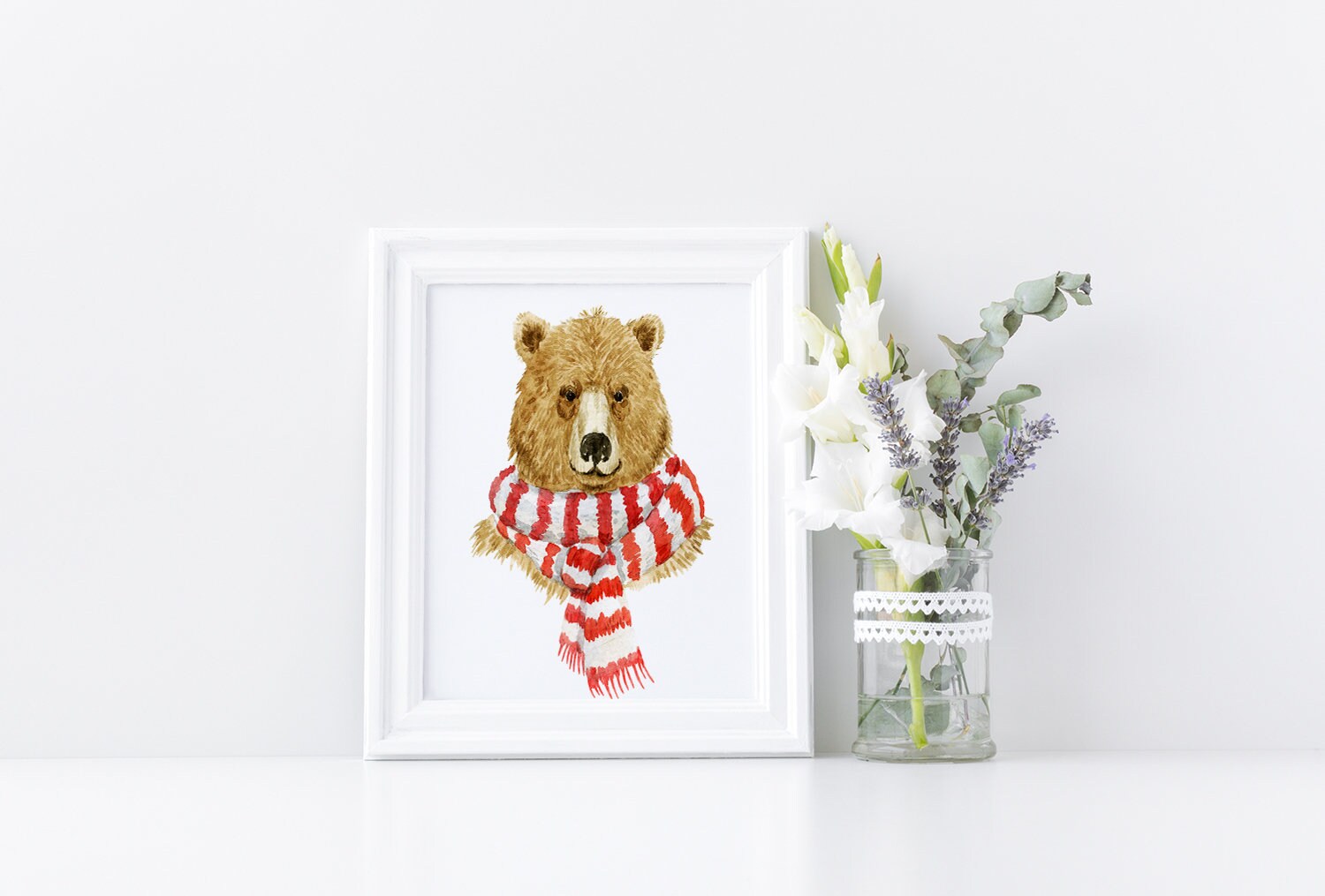 Smart Bears Poster Paintings Set of 3 Prints for Nursery - Etsy