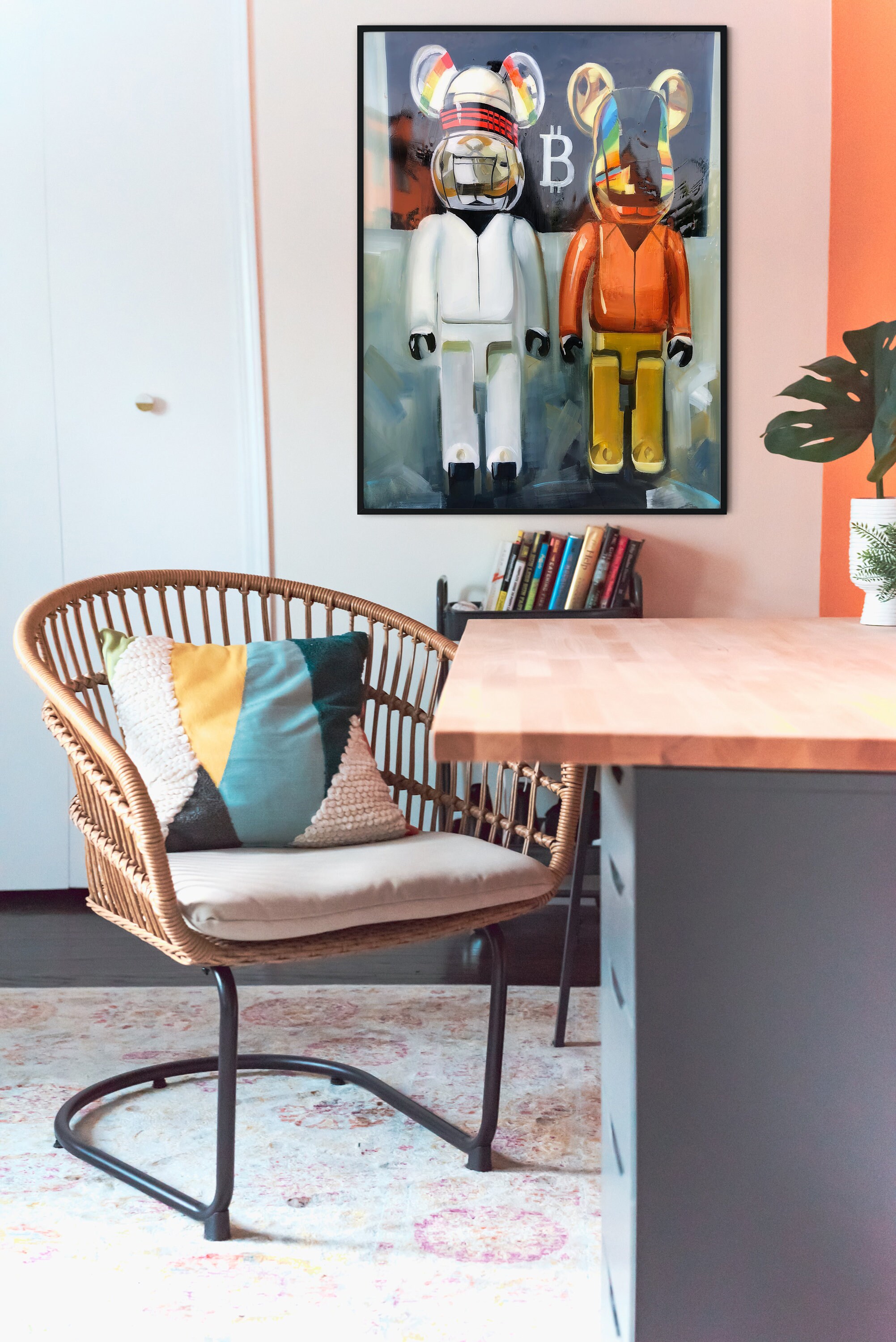 Bearbrick Discovery Version New Artwork, Bear Brick New Style Art Print ...