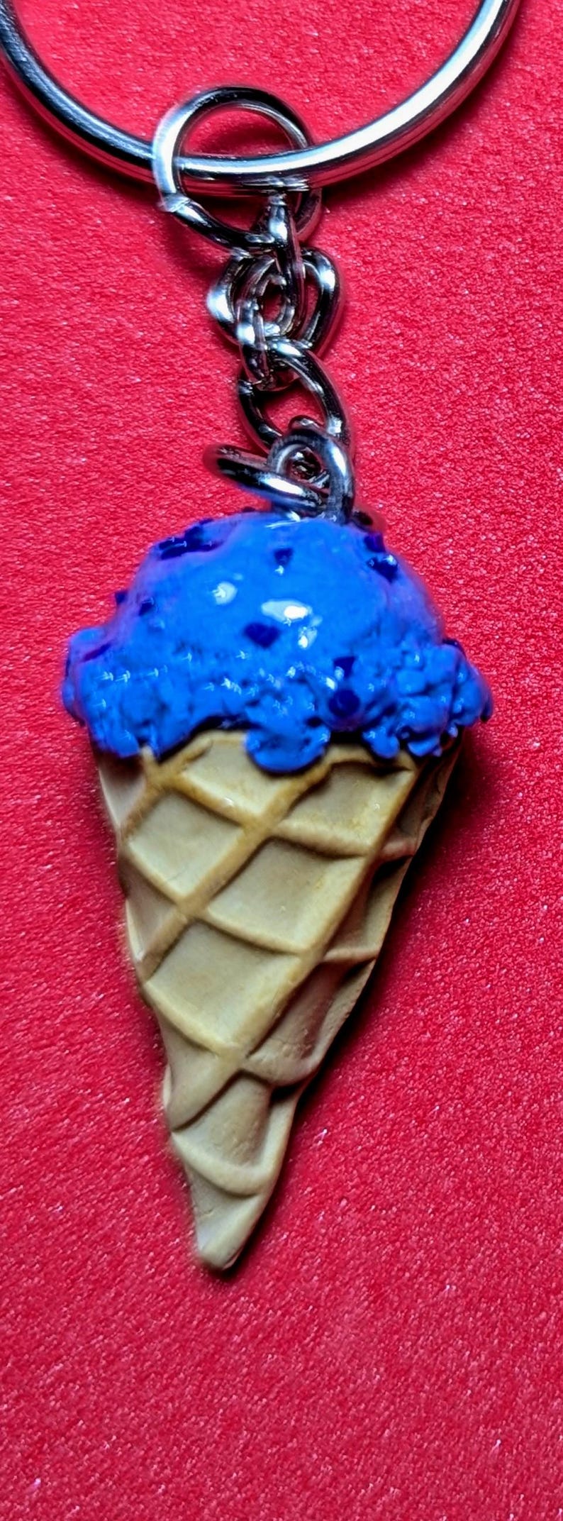 Handmade Clay Ice Cream Cone Charms - Etsy