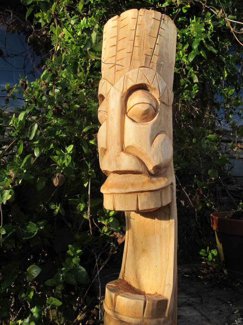 Tiki Man - Etsy