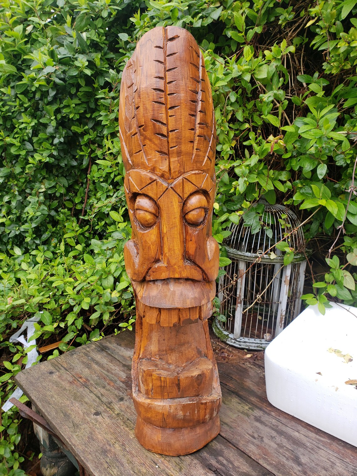 Tiki Man - Etsy