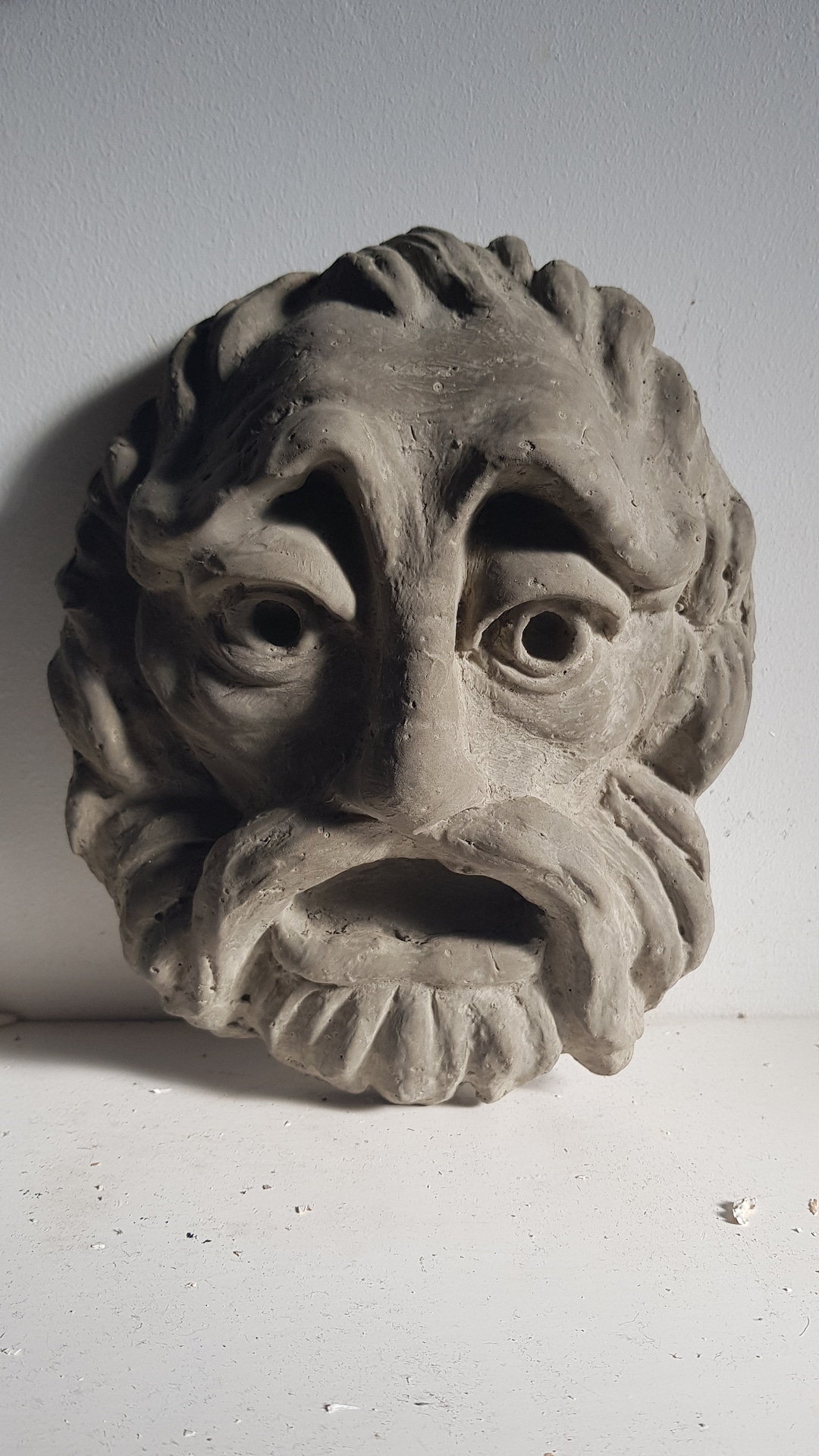 Roman Tragedy Mask Wall Art - Etsy