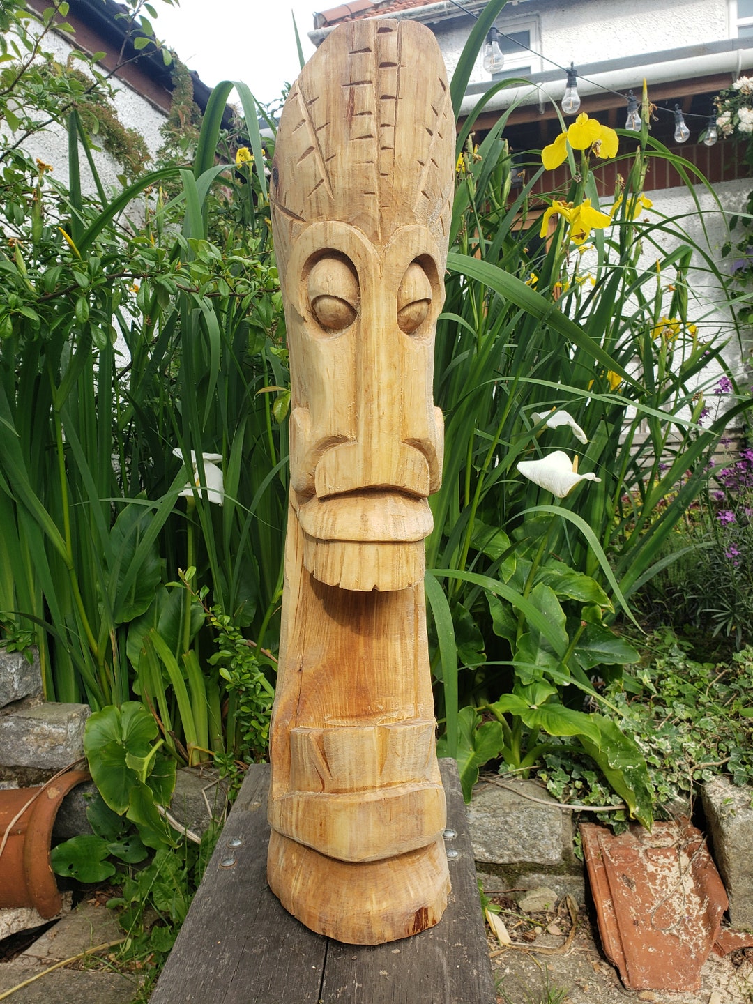 Tiki Man - Etsy