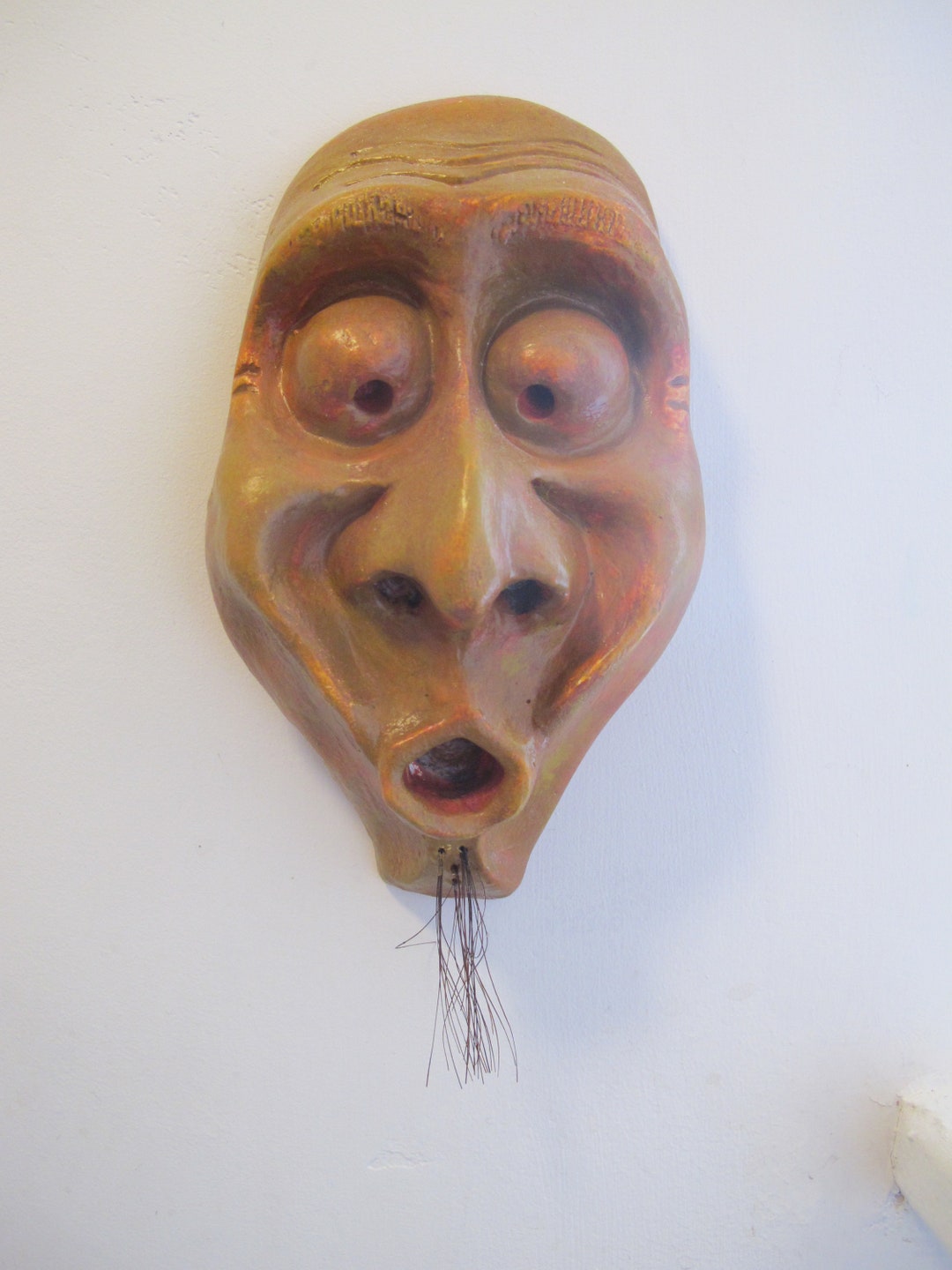 Noh Mask - Etsy