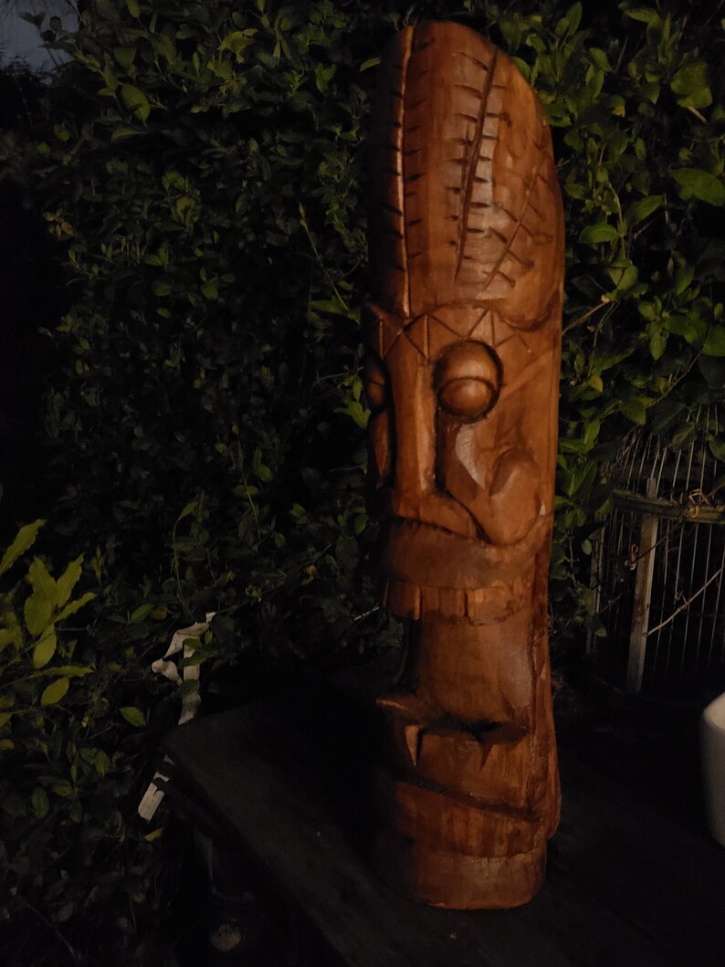 Tiki Man - Etsy