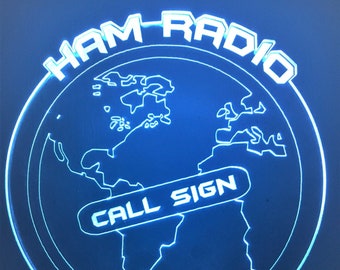 Led Ham Radio Sign | Etsy