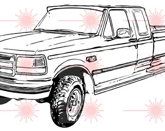 Ford F 250 Svg | Etsy