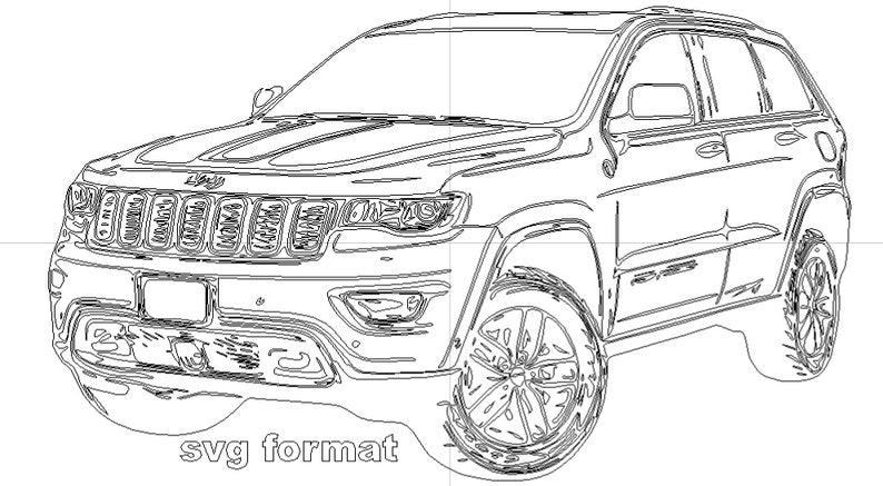 2020 Jeep Trailhawk Png dxf Svg Eps Vektor-Dateien für | Etsy